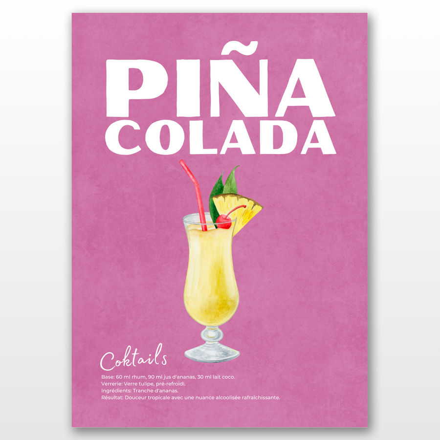 AFFICHE - Piña Colada – SALVADERO